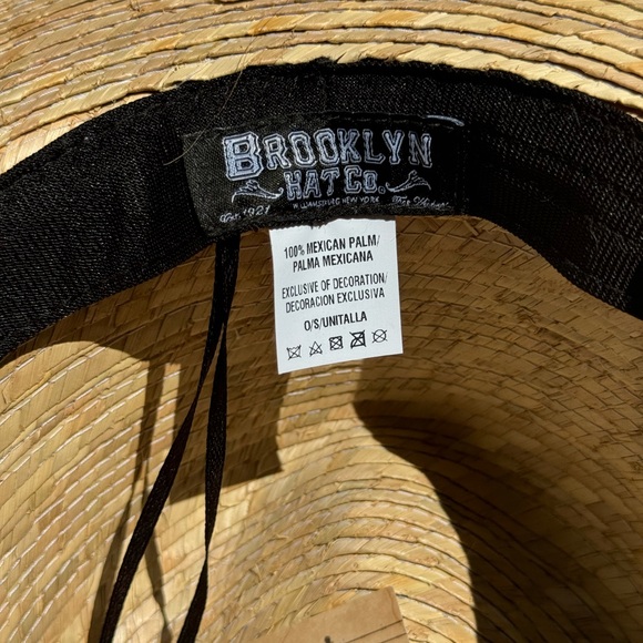 Brooklyn Hat Co | Other | Brooklyn Hat Co Palm Flat Brim Fedora | Poshmark